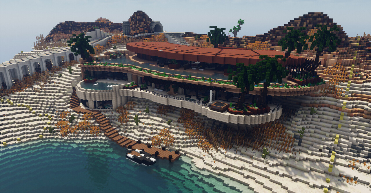 [Modern] Desert Mansion Minecraft Map