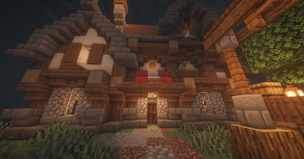 Large Medieval butcher Minecraft Map