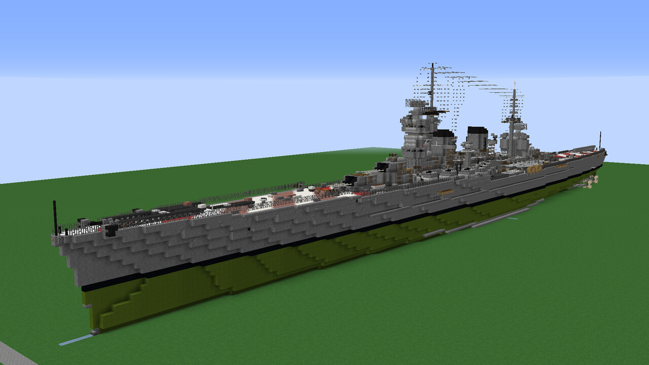 RN Brindisi (WoWS Tier IX Italian Cruiser) Minecraft Map