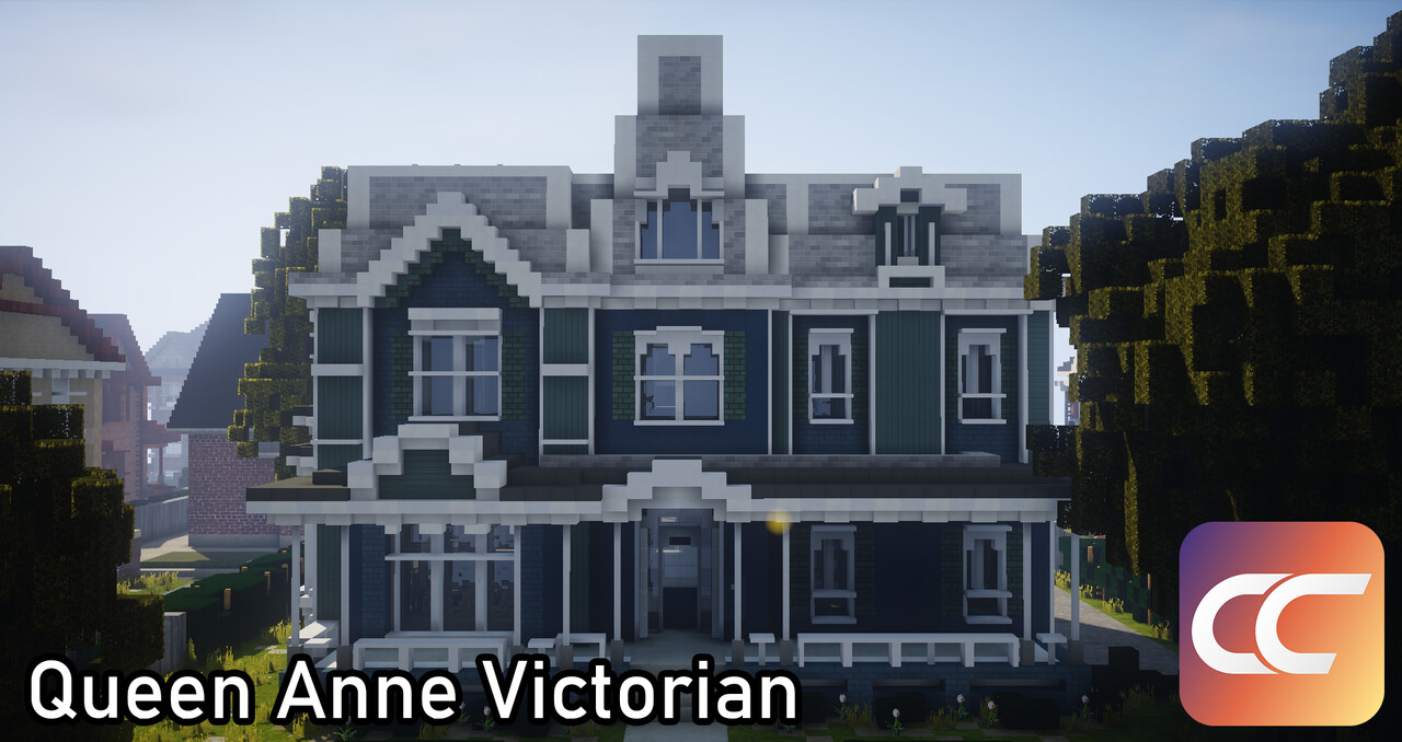 Queen Anne Victorian #2 - Larimer | Carlton Minecraft Map