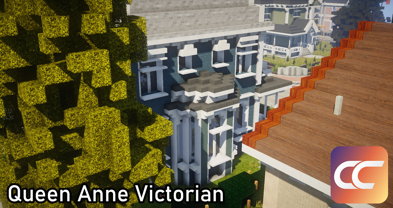 Queen Anne Victorian #2 - Larimer | Carlton Minecraft Map