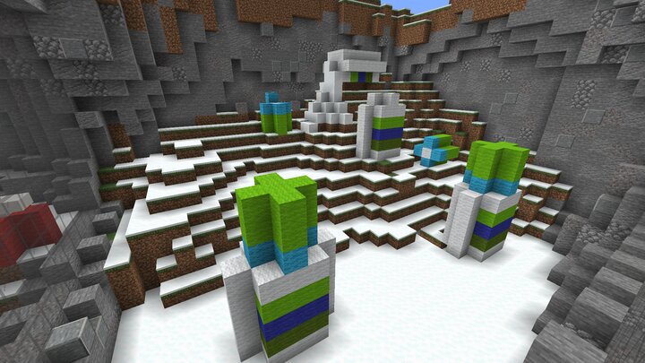 HiddenValley Ranch Zoo enclosure Minecraft Map