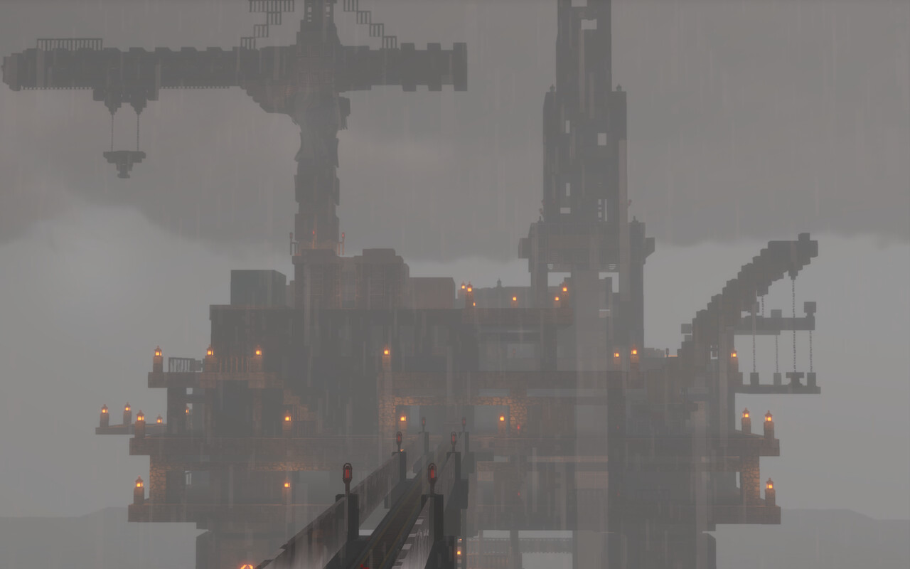 Oil Platform Rig w/ Guardian Farm Minecraft Map