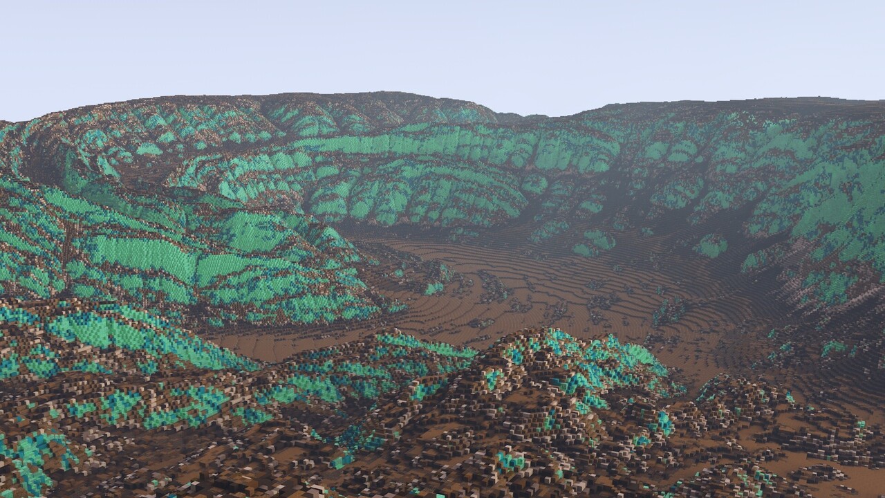 mint chocolate Minecraft Map