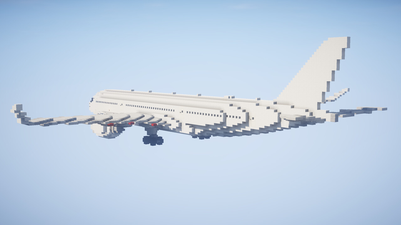 1,5:1 Airbus A350-900 + Liveries Minecraft Map