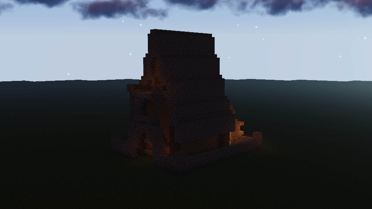 Sad Wooden Shack / House [SCHEMATIC] Minecraft Map