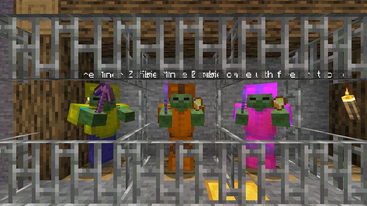 The center undermining (Road to the underground Illager city (Alpha)) Minecraft Map