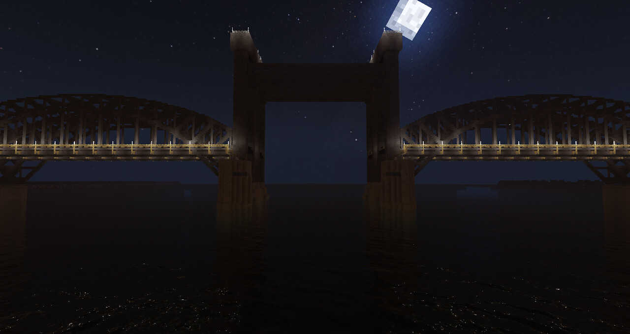 Arch railway bridge Minecraft Map