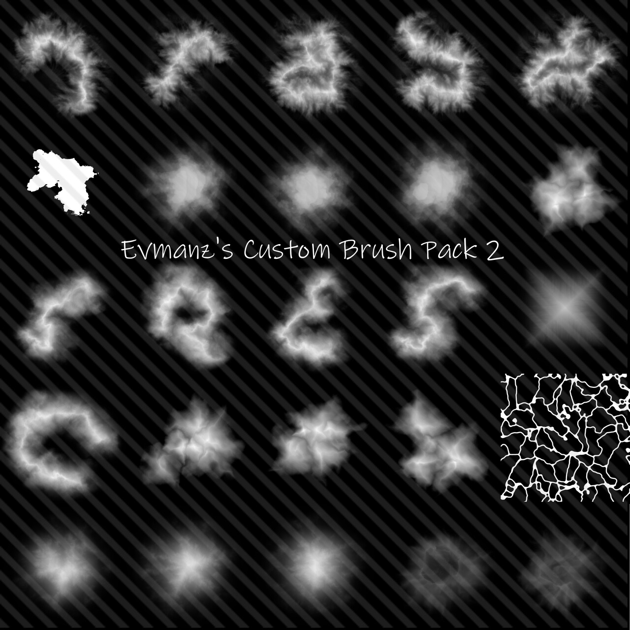 Evmanz's Custom Brush Pack 2 Minecraft Map