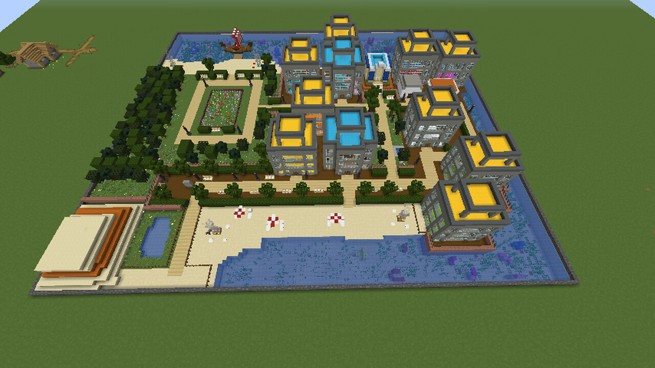 Bealbeach City - Pokemon Uranium Minecraft Map