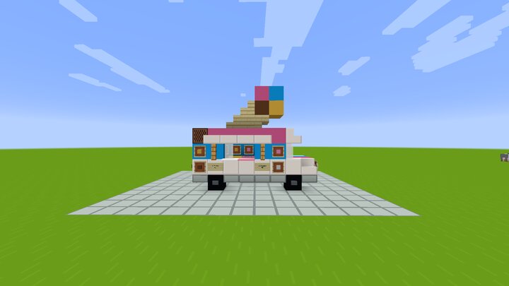Ice Cream Truck Minecraft Map