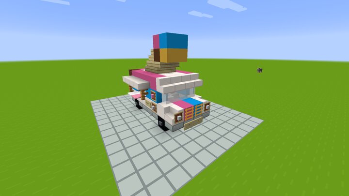 Ice Cream Truck Minecraft Map