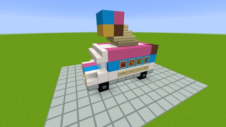 Ice Cream Truck Minecraft Map