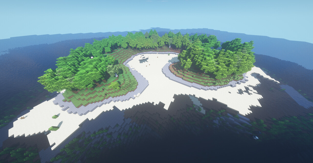 Croissant Island [1.16.2 Survival Map] Minecraft Map