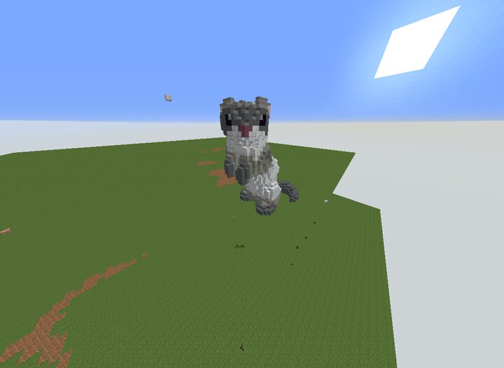 White Ferret / Hurón blanco - Tifa291 Minecraft Map