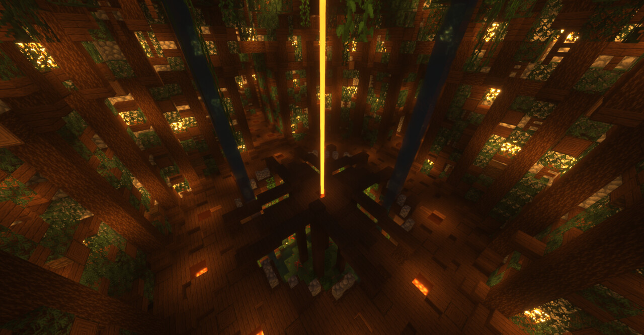 Rustic cave base Minecraft Map