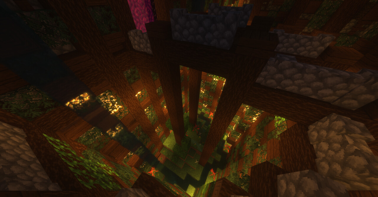 Rustic cave base Minecraft Map