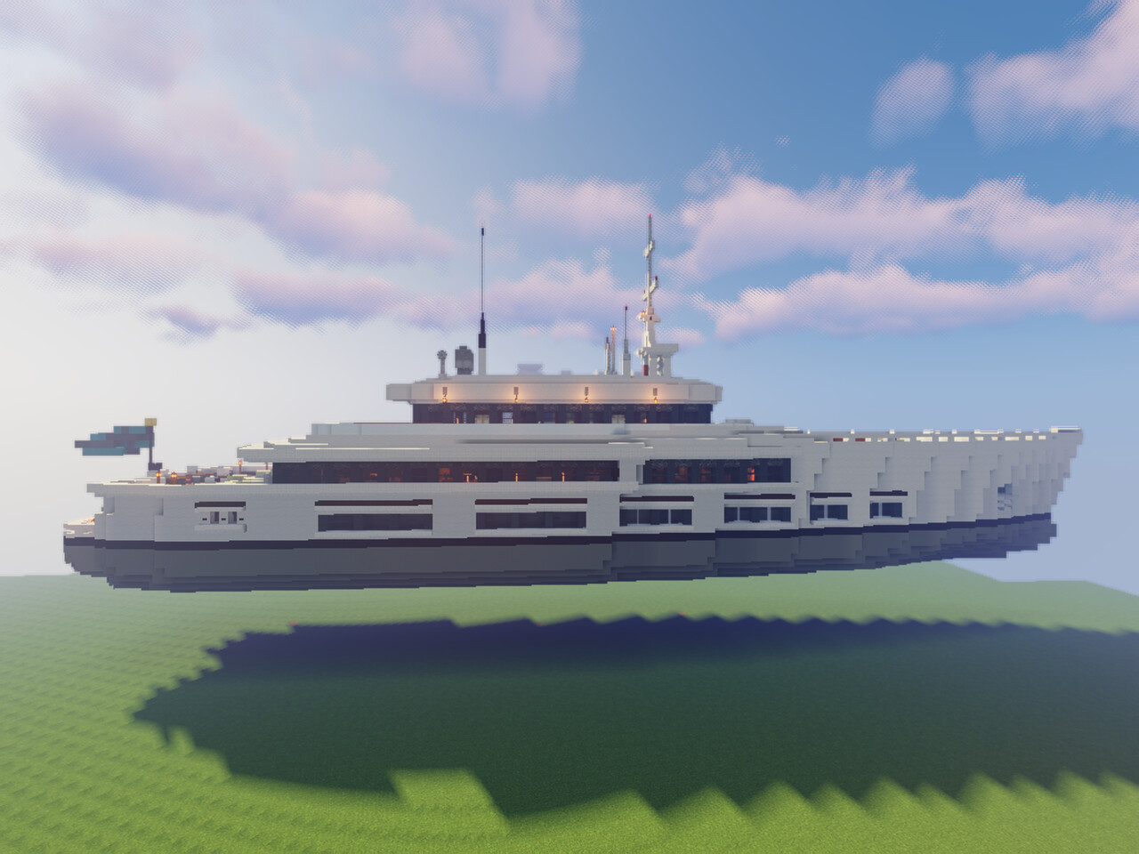 Superyacht Courage Minecraft Map