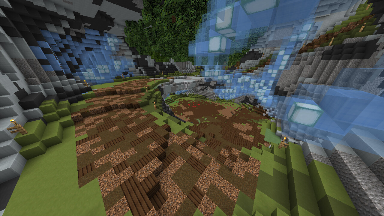 Spawn Faction (200x200) + WarZone (600x600) Minecraft Map