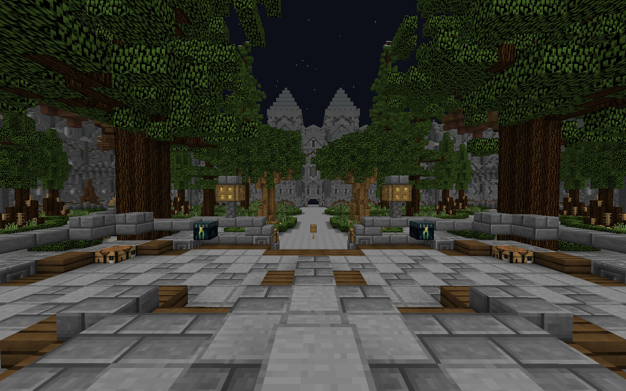 Spawn Faction (200x200) + WarZone (600x600) Minecraft Map