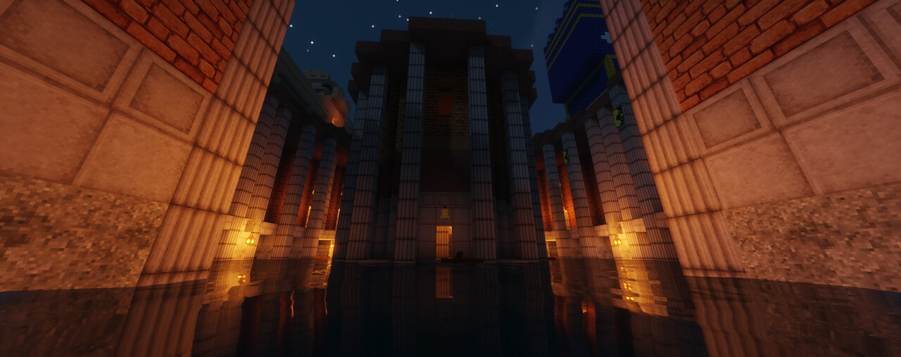 Carthaginian Cothon Harbor Minecraft Map