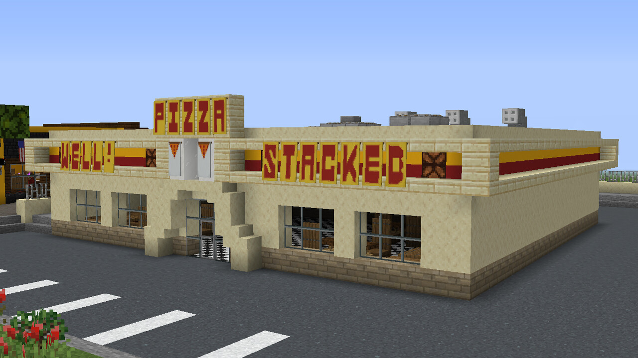 Well Stacked Pizzeria Minecraft Map