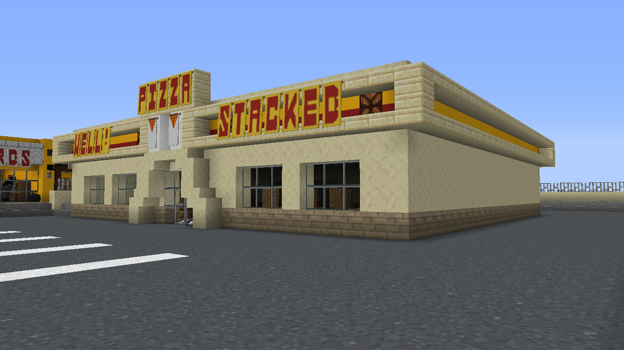 Well Stacked Pizzeria Minecraft Map