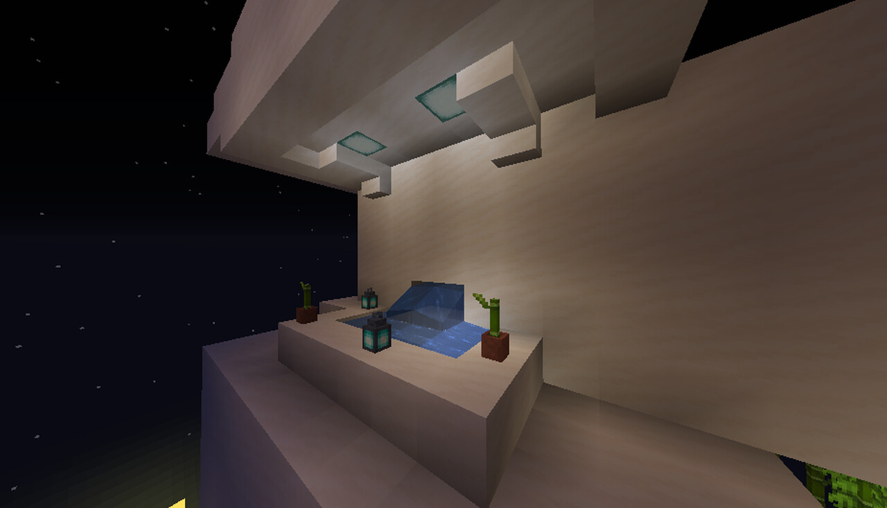 One Chunk Hotel Minecraft Map