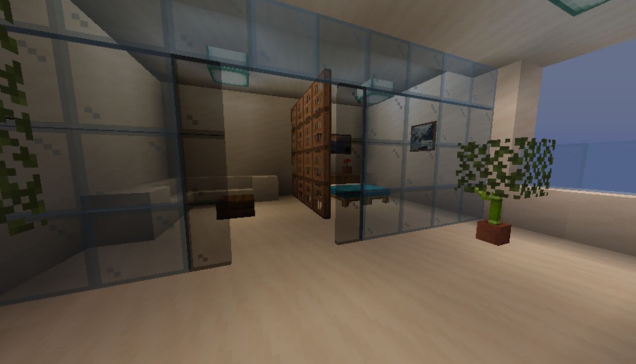 One Chunk Hotel Minecraft Map