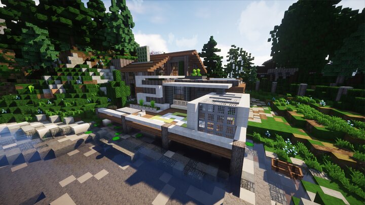 |ECO| MODERN MINI-HOUSE | MFC | Minecraft Map