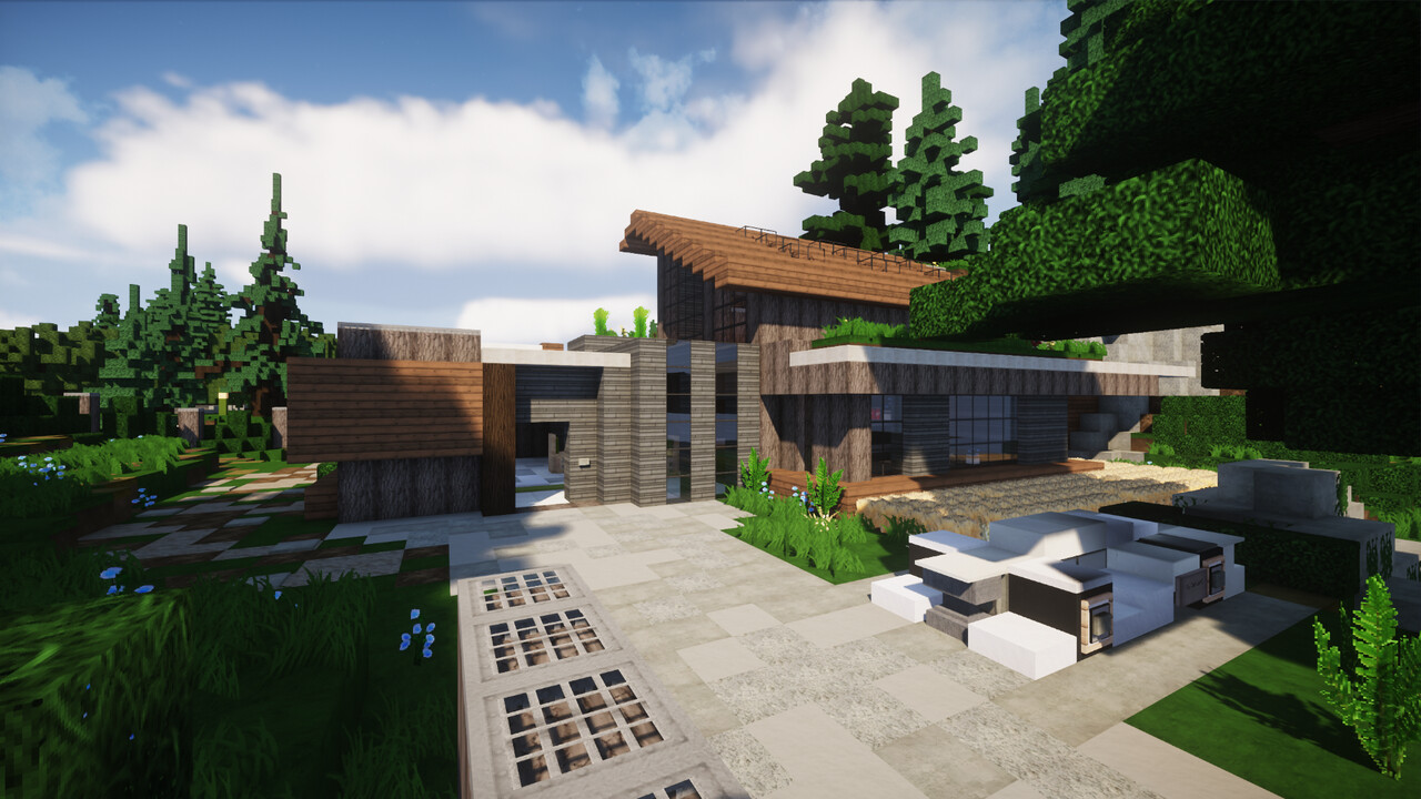 |ECO| MODERN MINI-HOUSE | MFC | Minecraft Map
