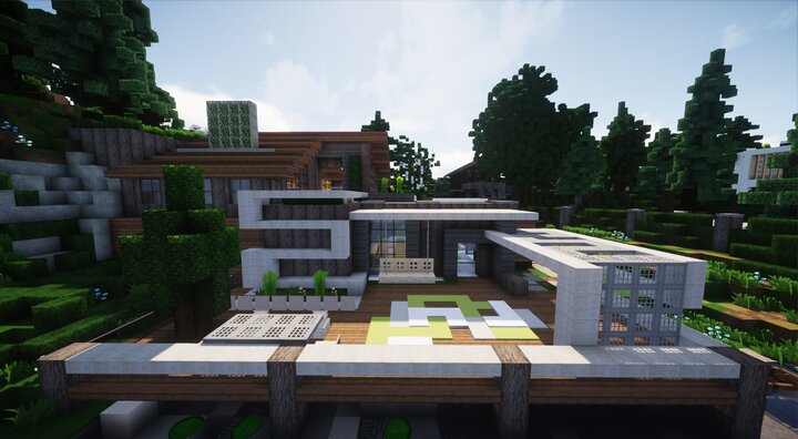 |ECO| MODERN MINI-HOUSE | MFC | Minecraft Map