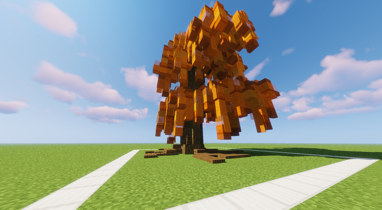 inspirations for different tree styles! (1.13) Minecraft Map
