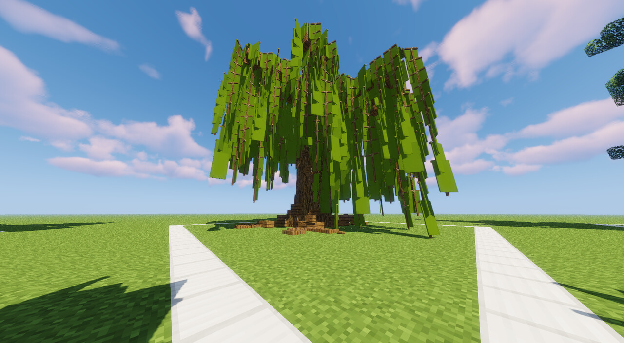 inspirations for different tree styles! (1.13) Minecraft Map
