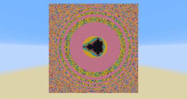 Mandelbrot Set Generator Minecraft Map