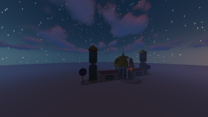 Hyperbolic Time Chamber Minecraft Map