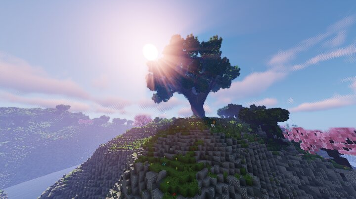 The Sacred Isle, 640x640 Mother Tree Map Minecraft Map