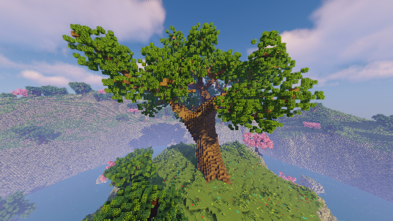 The Sacred Isle, 640x640 Mother Tree Map Minecraft Map