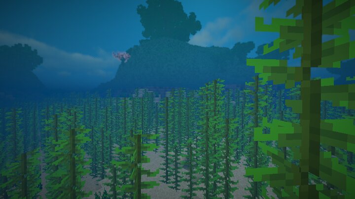 The Sacred Isle, 640x640 Mother Tree Map Minecraft Map