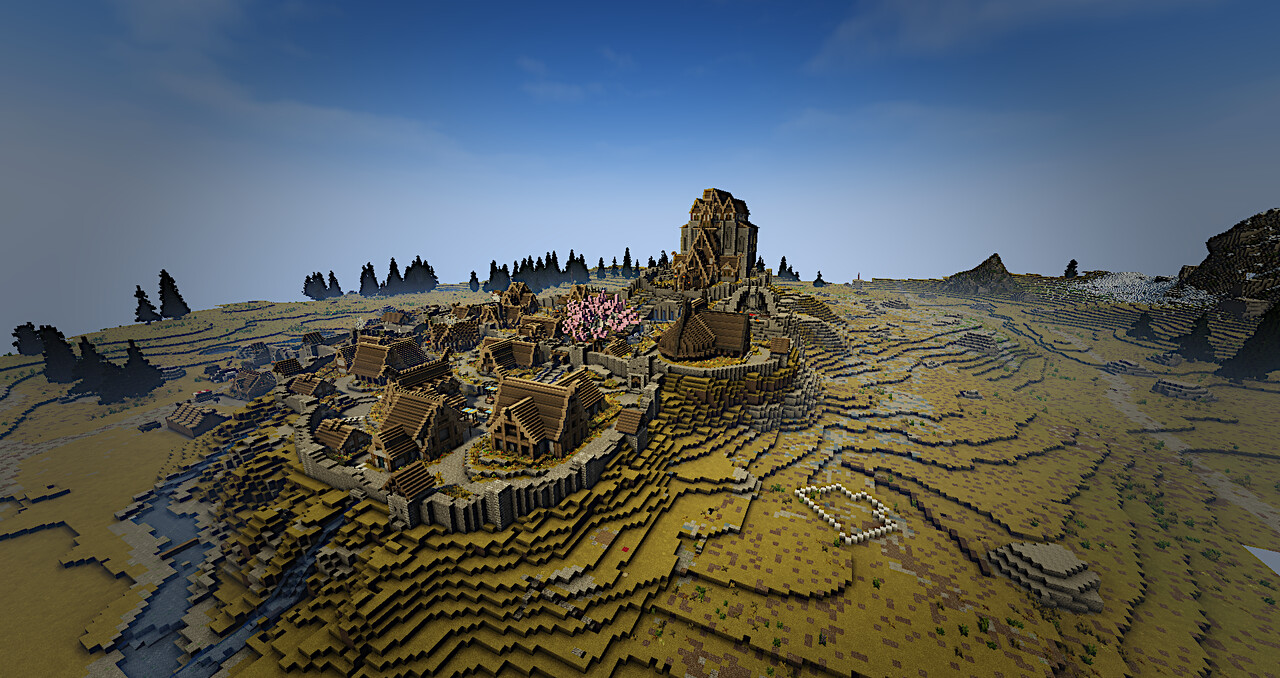 TamrielCraft - Whiterun of Skyrim Minecraft Map