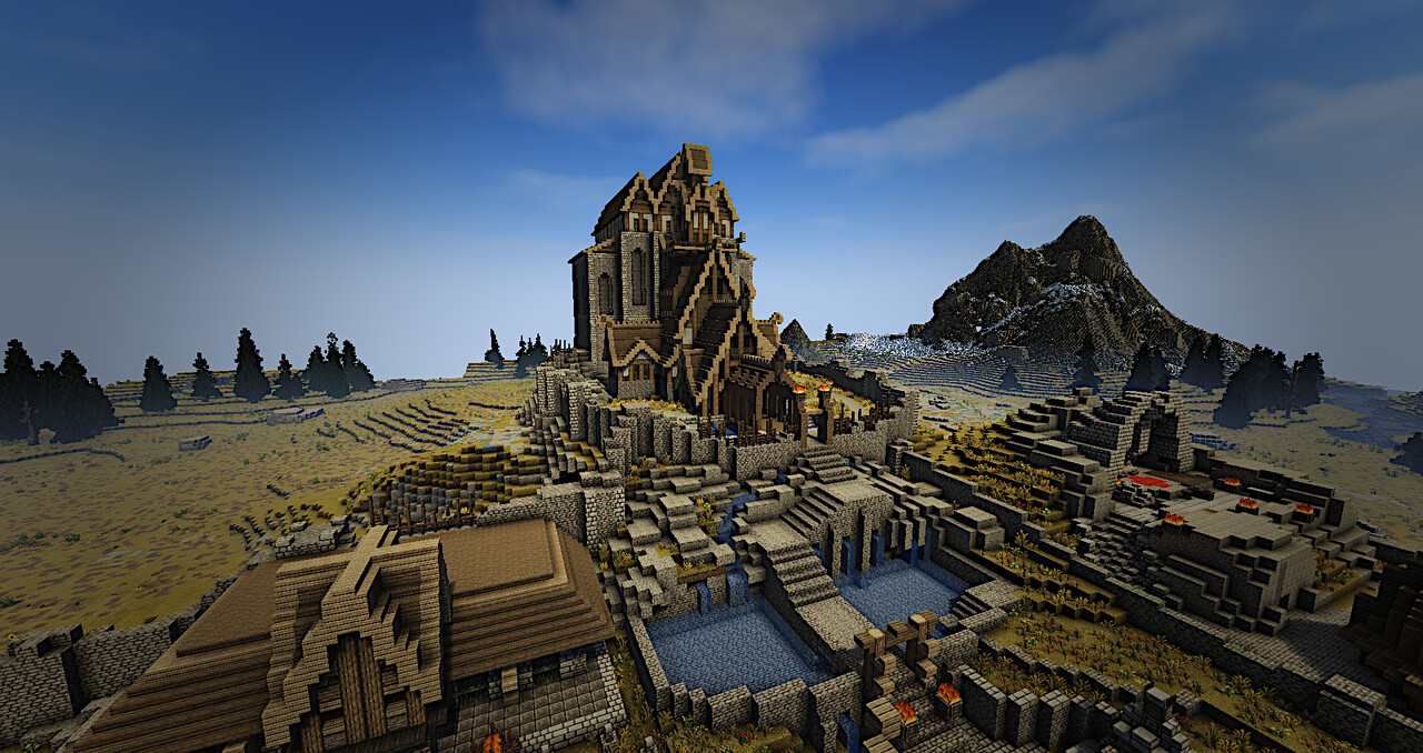 TamrielCraft - Whiterun of Skyrim Minecraft Map