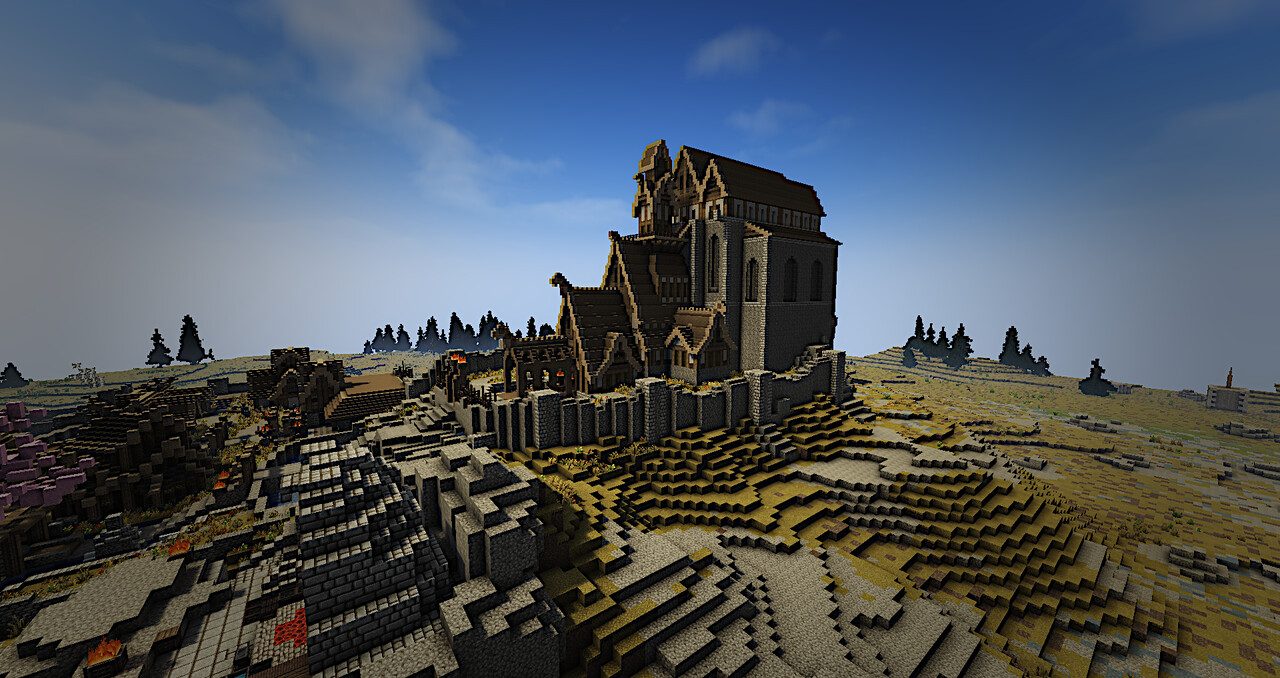 TamrielCraft - Whiterun of Skyrim Minecraft Map