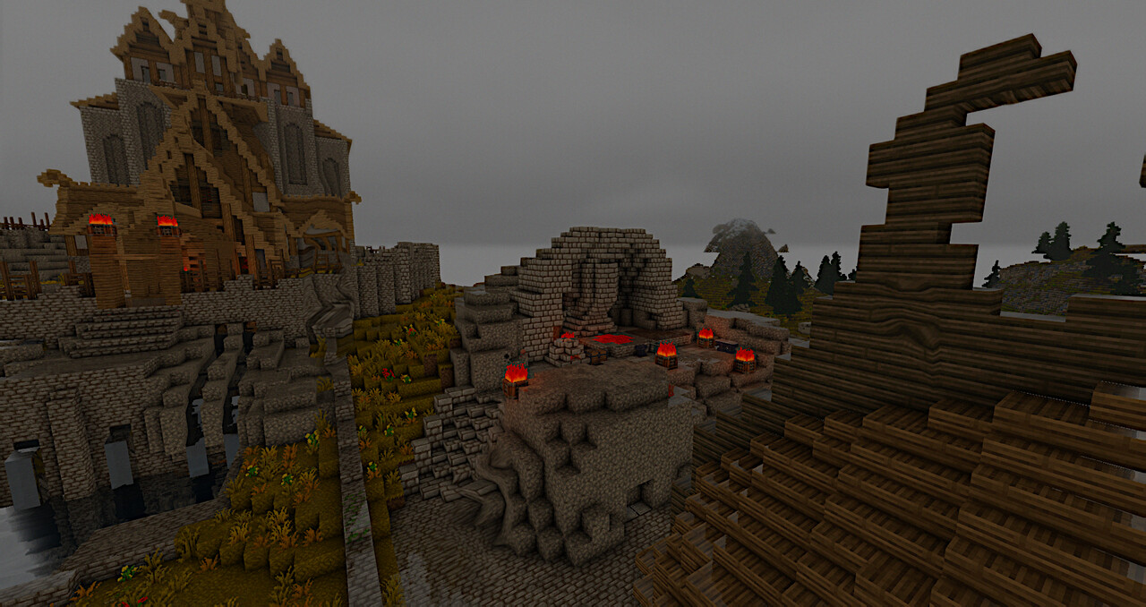 TamrielCraft - Whiterun of Skyrim Minecraft Map