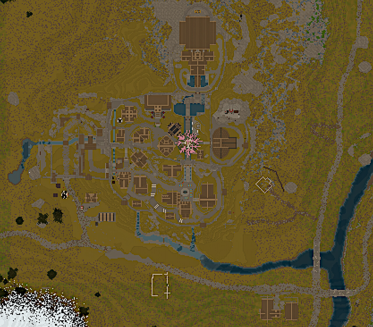 TamrielCraft - Whiterun of Skyrim Minecraft Map