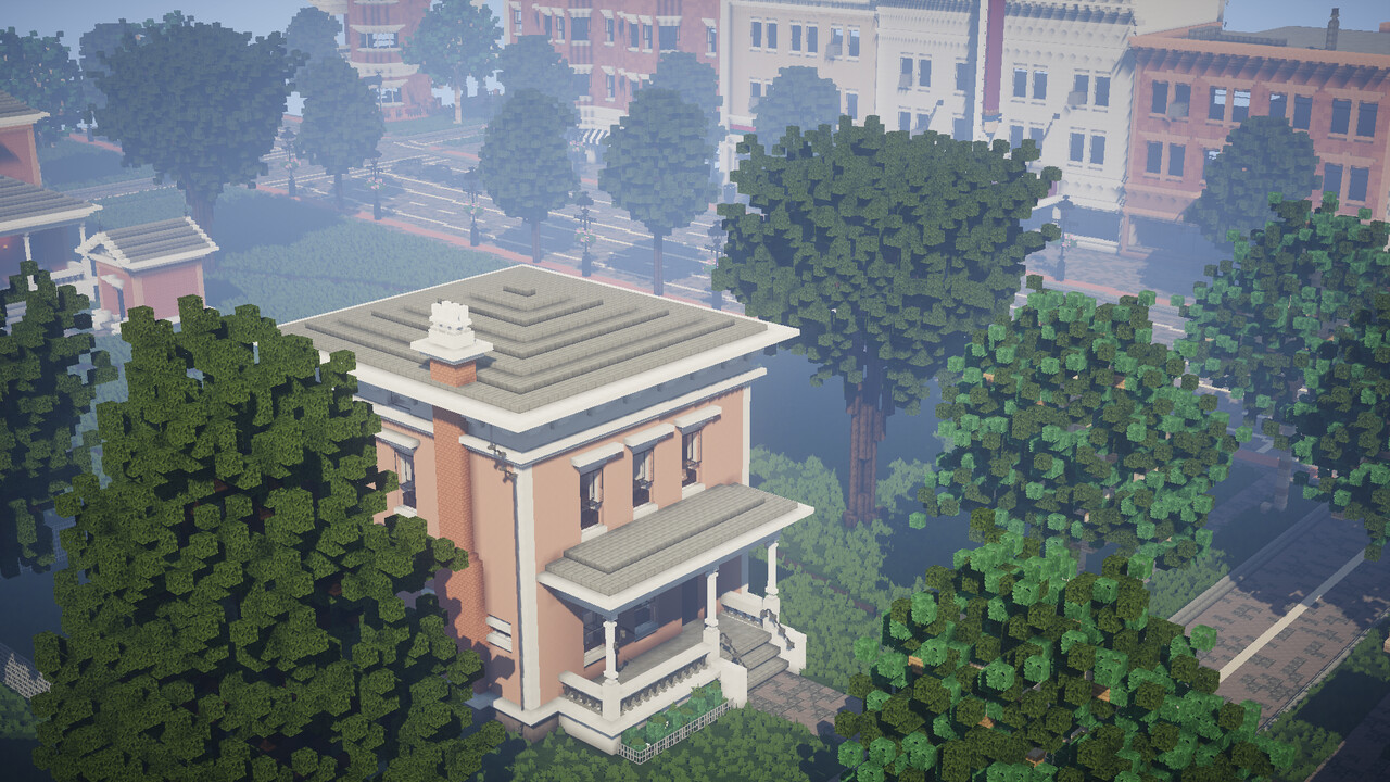 Beautiful Italianate Minecraft Map