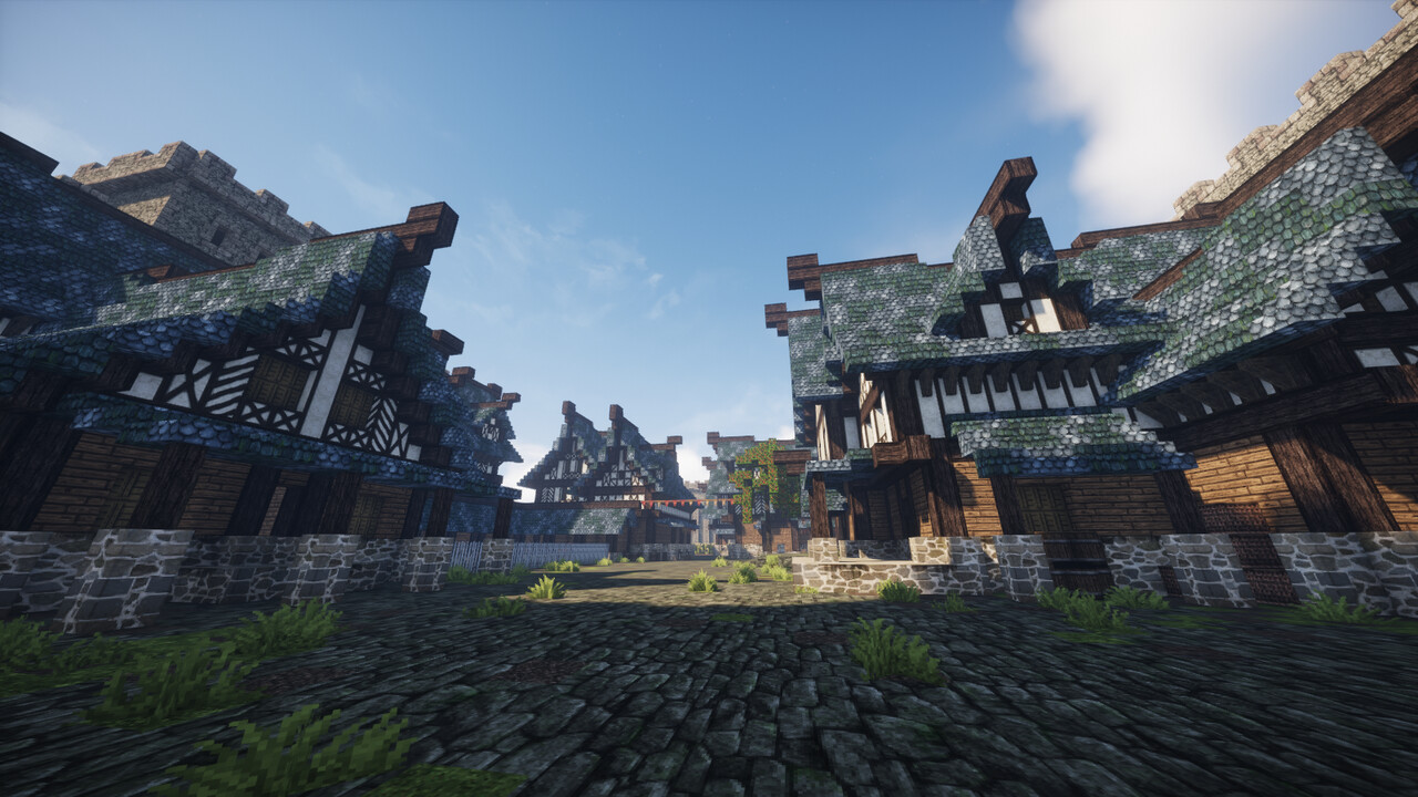 médiéval city - Conquest reforged Minecraft Map
