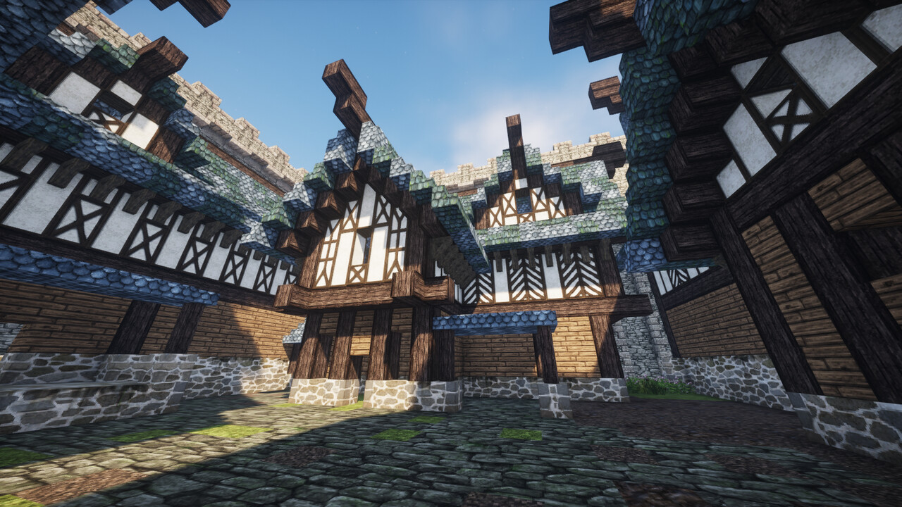 médiéval city - Conquest reforged Minecraft Map