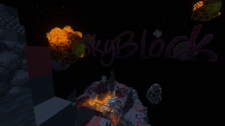 🌒 Space | Skyblock Spawn 🌒 Minecraft Map