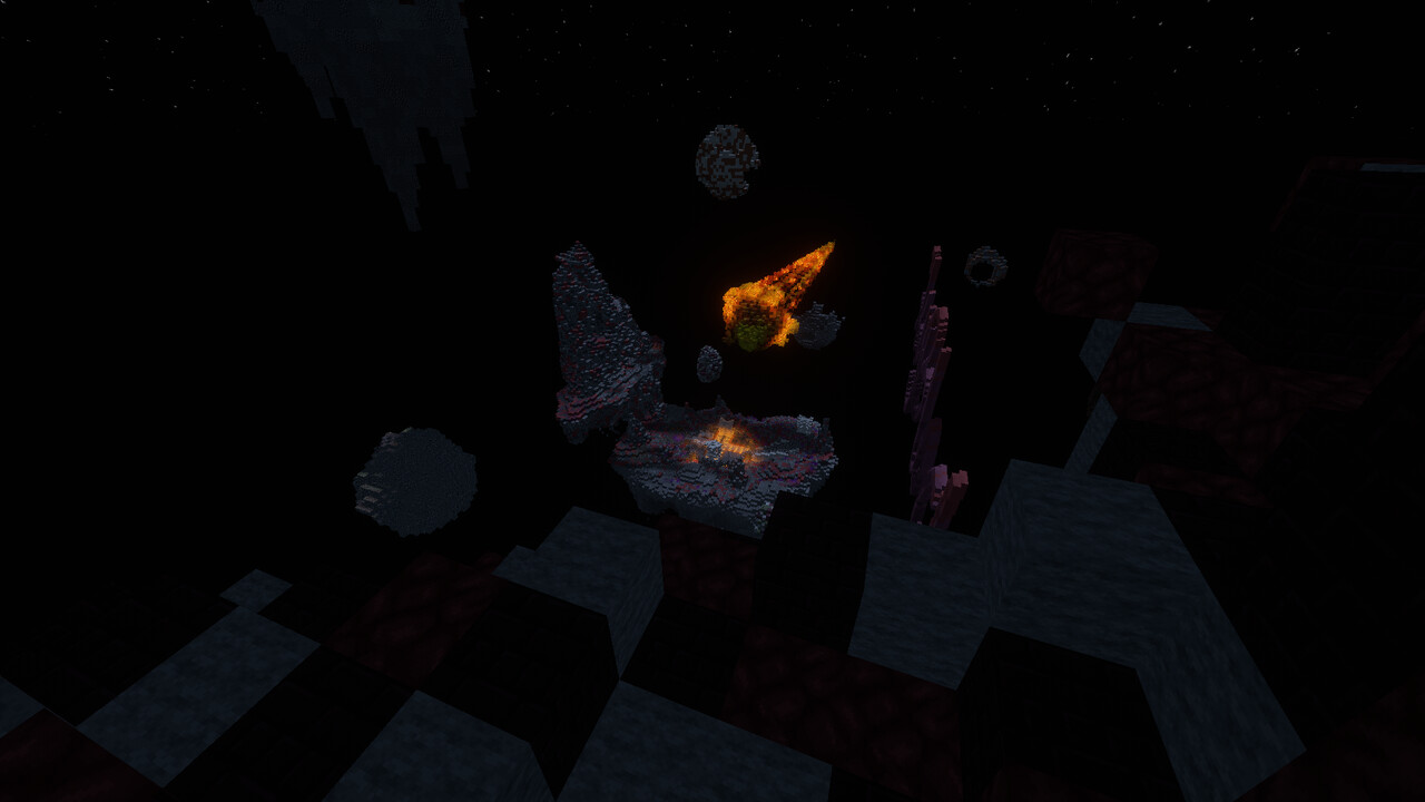 🌒 Space | Skyblock Spawn 🌒 Minecraft Map