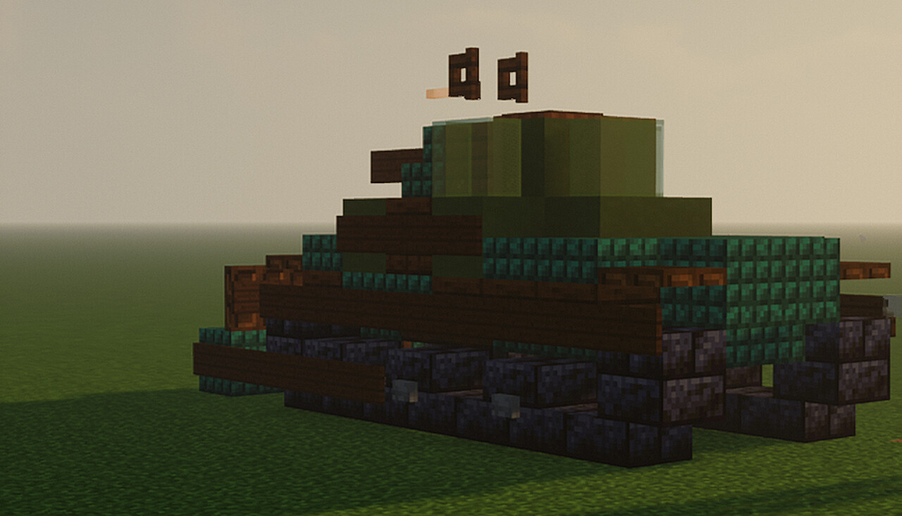 M4A3-M1 Sherman Dozer Minecraft Map